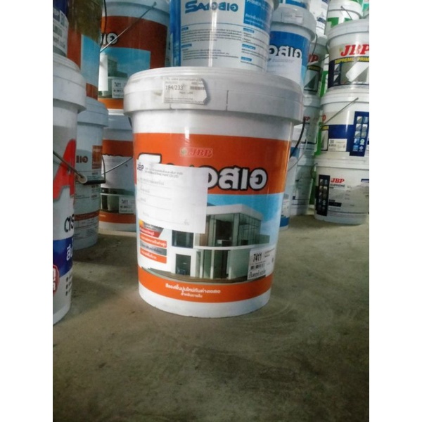 JBP SA สีรองพื้นปูนใหม่กันด่าง ภายใน - ภายนอก ถังใหญ่ | Shopee Thailand