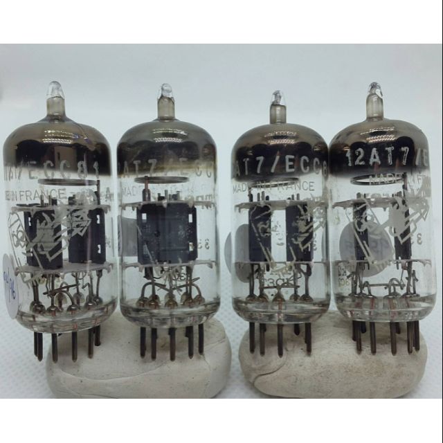 4 x 12AT7 / ECC81 Amperex Bugle Boy Glay plate O-Getter USED #10 | Shopee Thailand