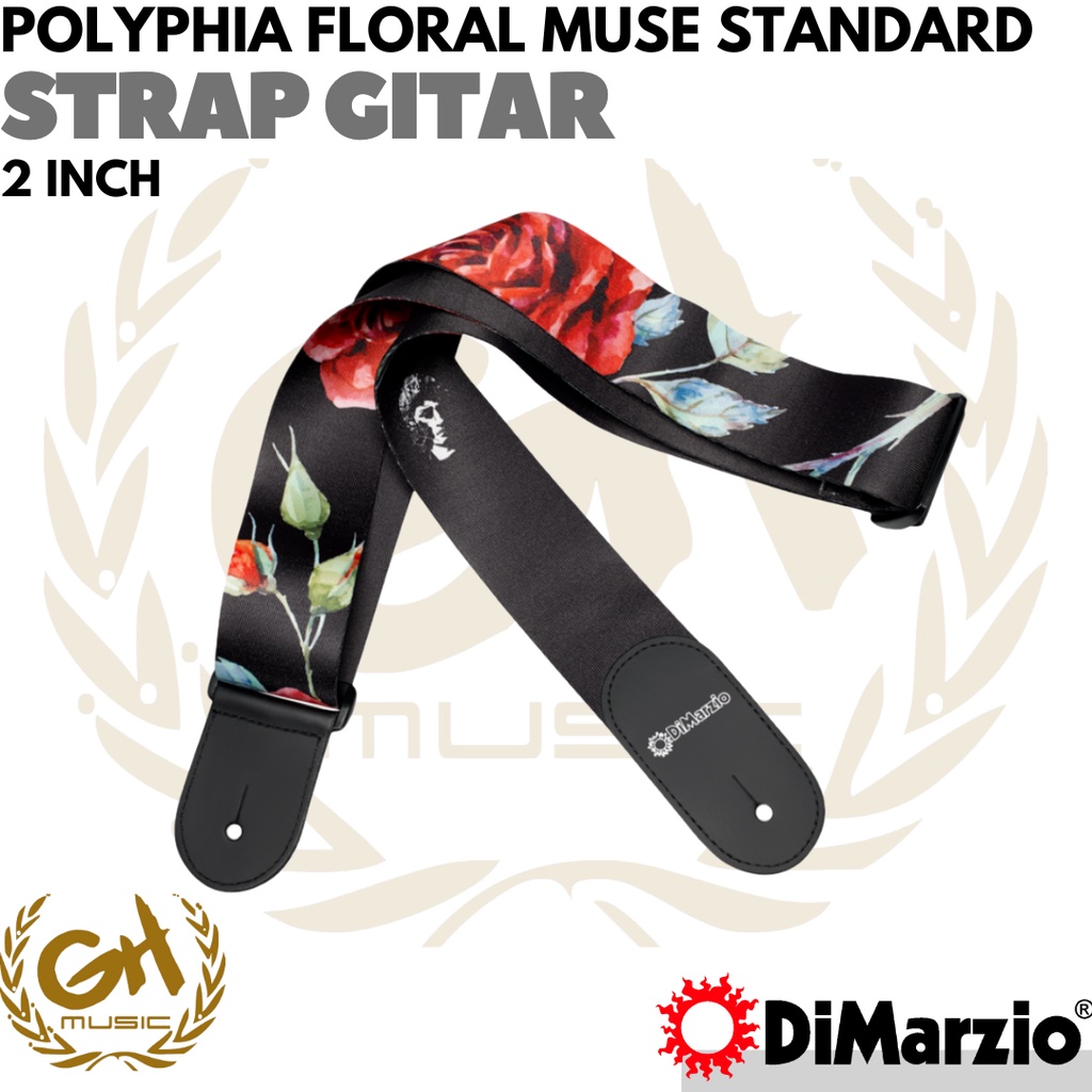 Dimarzio Polyphia Flower Muse Standard 2 นิ้ว - สายกีตาร์ | Shopee Thailand