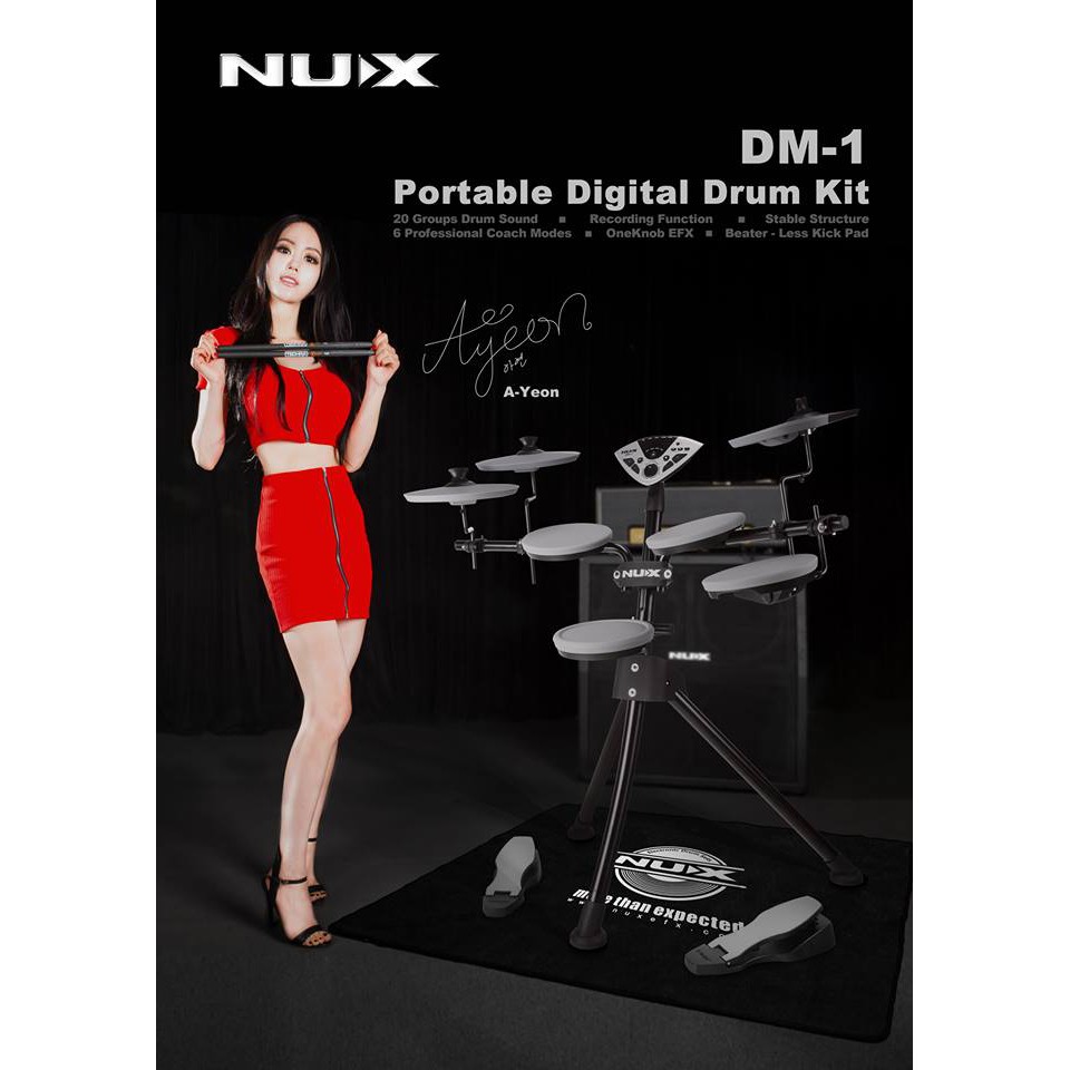 กลองไฟฟ้า NUX-DM1(ชมคลิปรีวิว) | Shopee Thailand