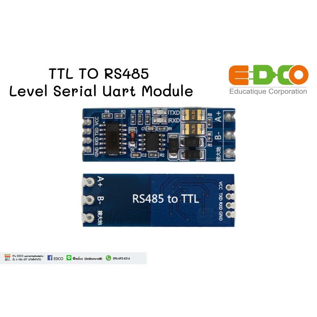 TTL TO RS485 Level Serial Uart Module | Shopee Thailand