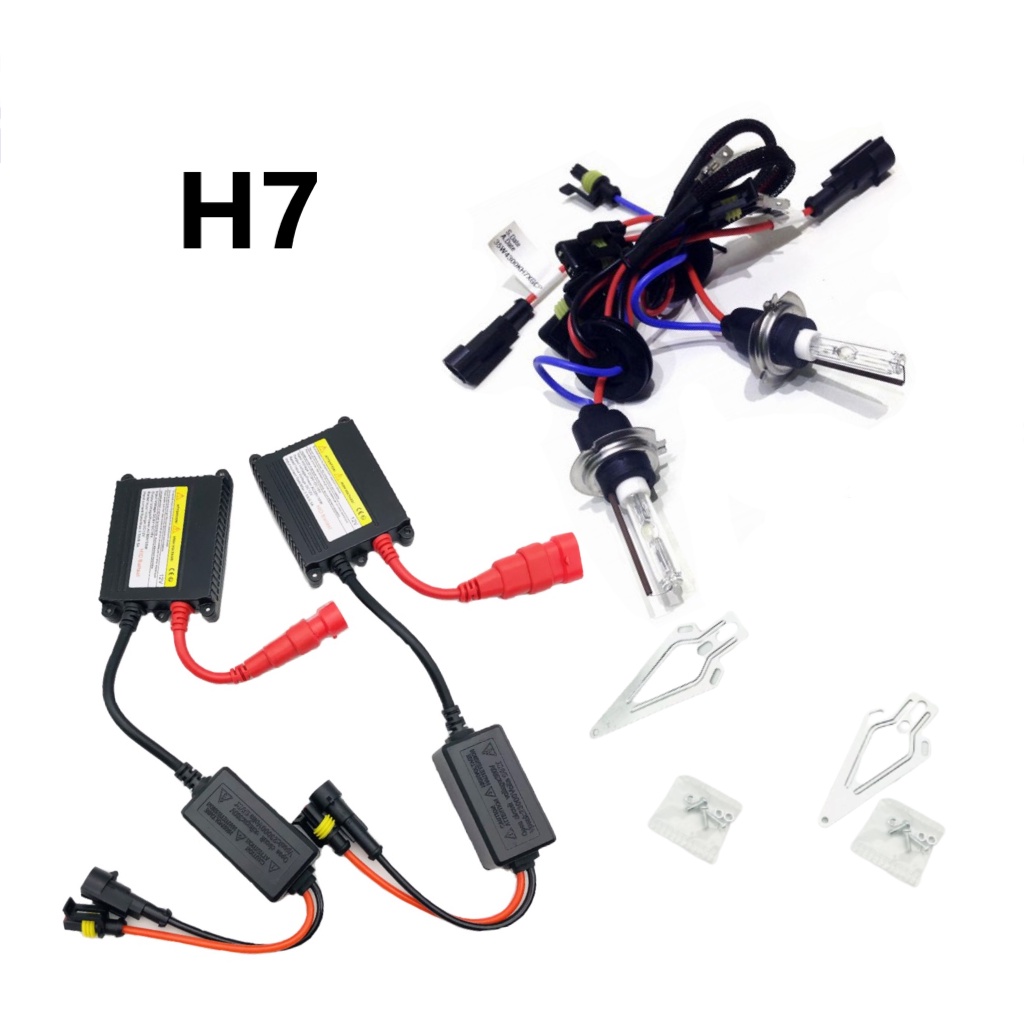 pl_led ชุดหลอดไฟหน้ารถยนต์ XENON HID เป็นชุด1คู่ มีขั้วH1/H3/H7/H11 ...