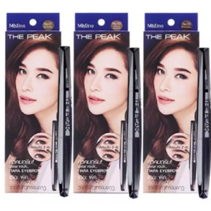 Mistine The Peak Tiara Eyebrow & Pencil Liner ดินสอเขียนคิ้ว มิสทีน | Shopee Thailand