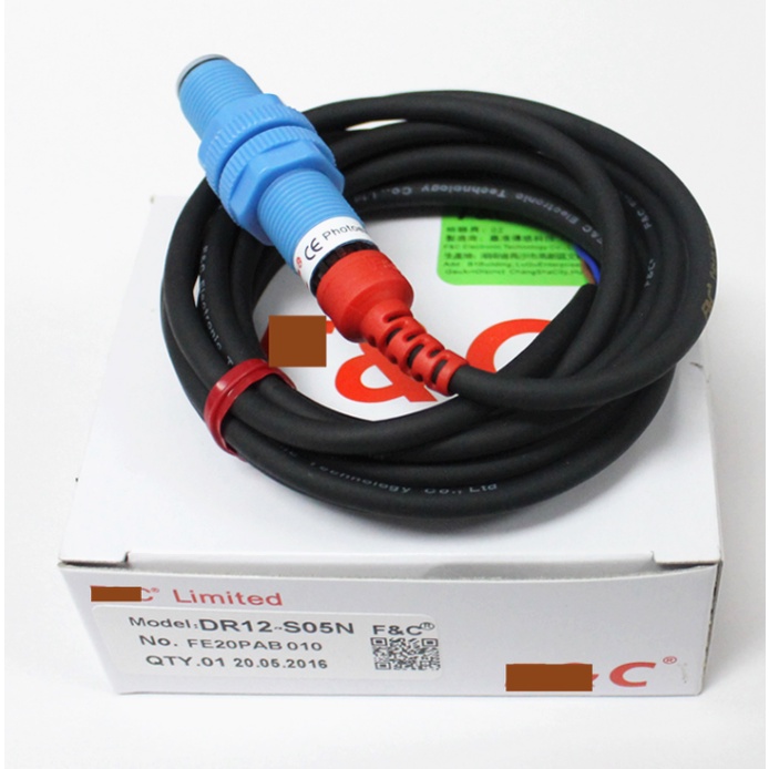เซนเซอร์โฟโตอิเล็กทริก ทรงกระบอก DR12RI-S05N | Shopee Thailand