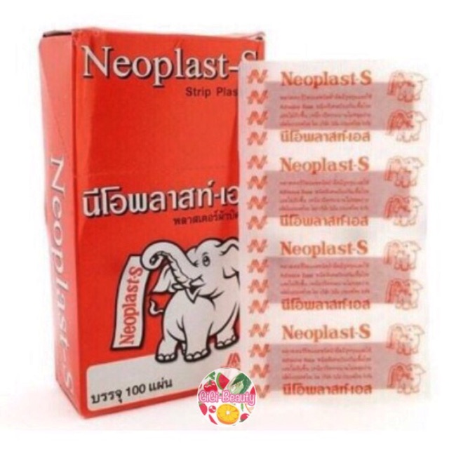 Neoplast - S พลาสเตอร์แบบผ้าปิดแผล นีโอพลาสท์ 100 ชิ้น | Shopee Thailand