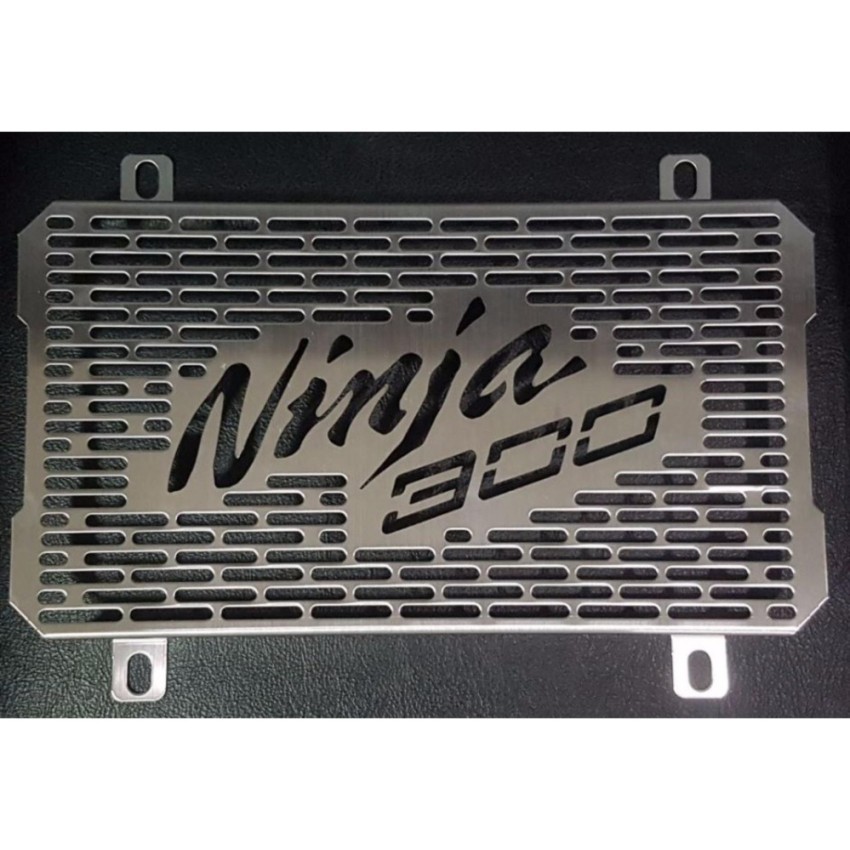 การ์ดหม้อน้ำ Kawasaki Ninja 300 Radiator guard (Silver) | Shopee Thailand