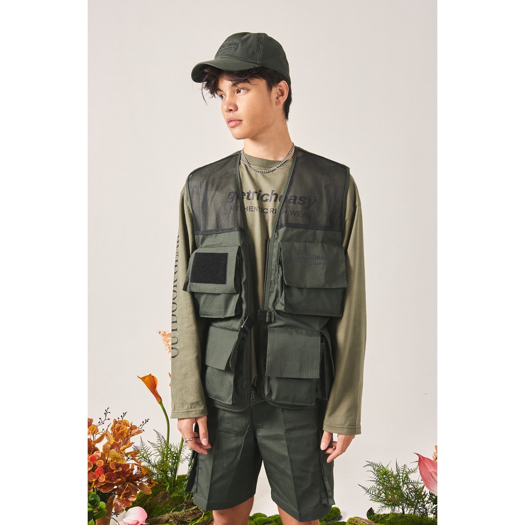 Getricheasy | Ripstop Vest | Shopee Thailand