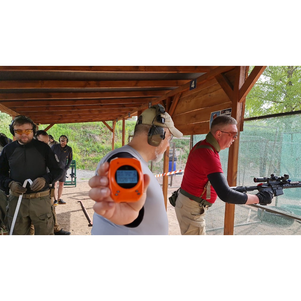 Shot Timer M1A2 IPSC IDPA RO นาฬิกาจับเวลา สําหรับ Firearms 12GA นาฬิกาจับเวลา เหล็ก ท้าทายช่วง ...