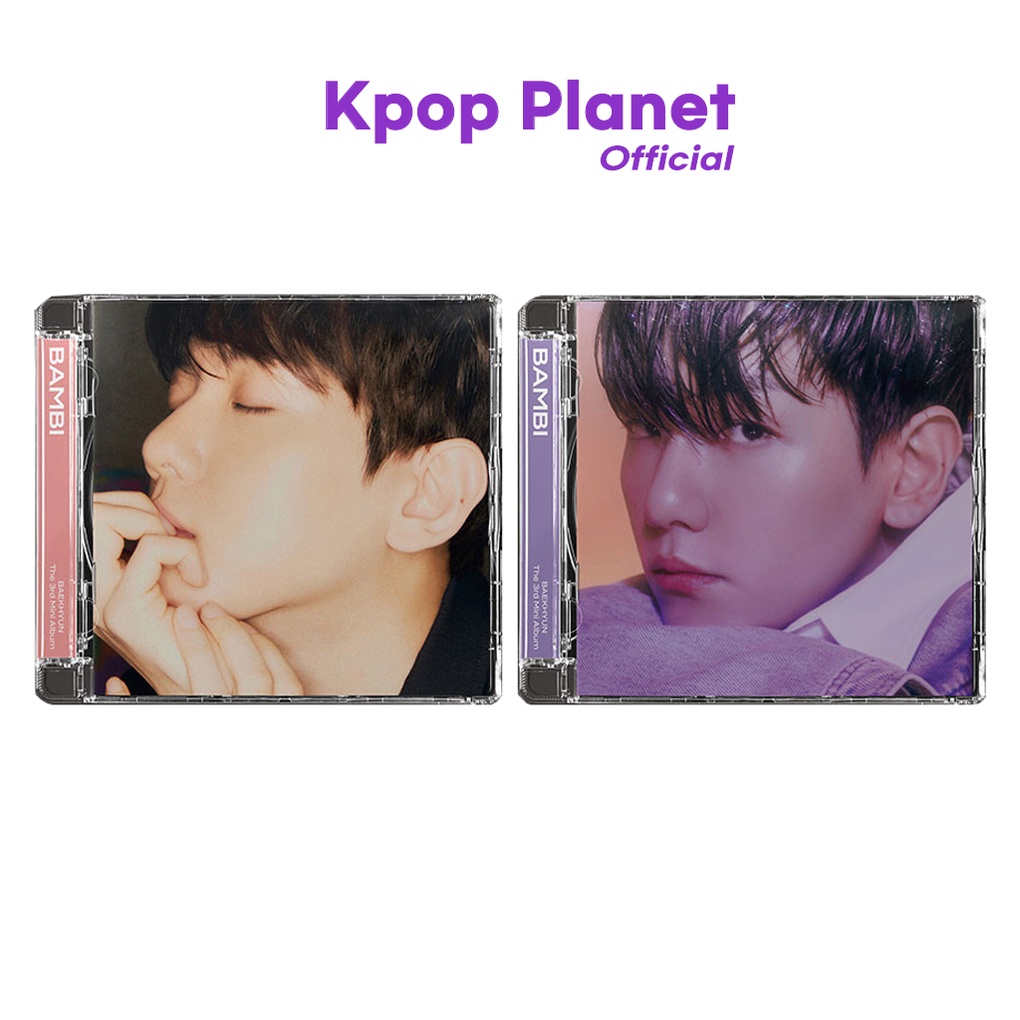 [JEWEL CASE Ver.] EXO BAEKHYUN - 3rd Mini Album [Bambi] | Shopee Thailand