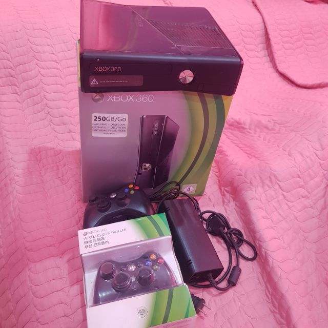 xbox360 HD.250gb อุปกรณ์ครบพร้อมเล่น | Shopee Thailand
