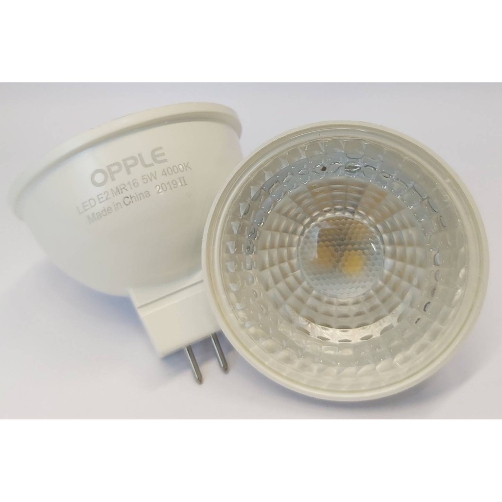 Opple LED E2 MR16 5W/6W/8W 12V 2700K/4000K 36D CT | Shopee Thailand
