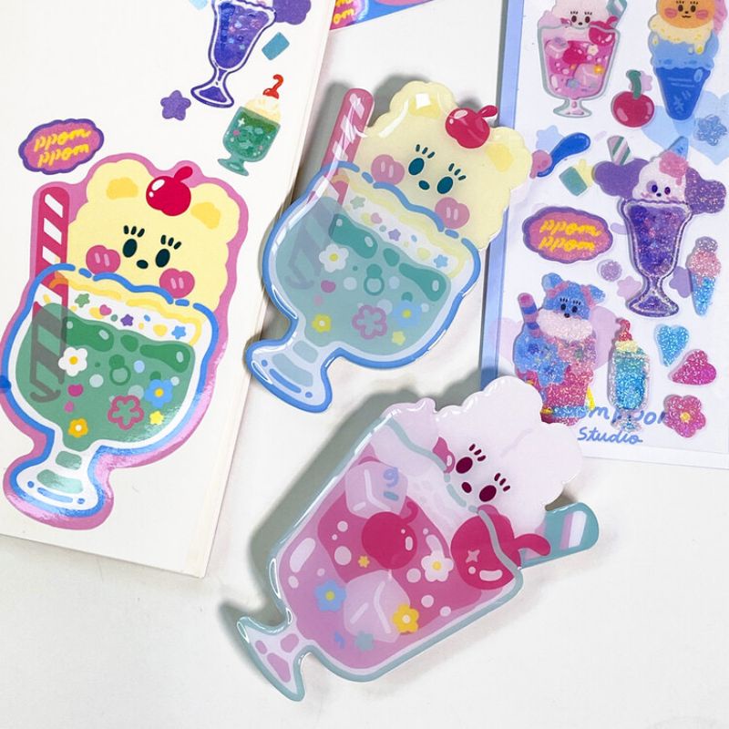 Parfait Soda Ppom Tok !! พร้อมส่ง Griptok มือถือ จาก brand ppomppom ...