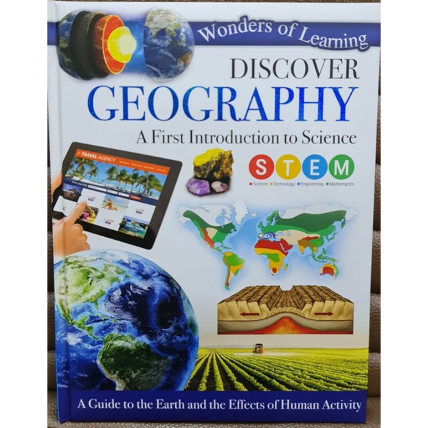 Discover Geography book (Wonder of Learning) | Shopee Thailand