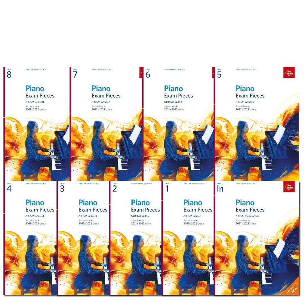 Piano Exam Pieces ABRSM Initial , Grade 1- 8 2021 & 2022 | Shopee Thailand