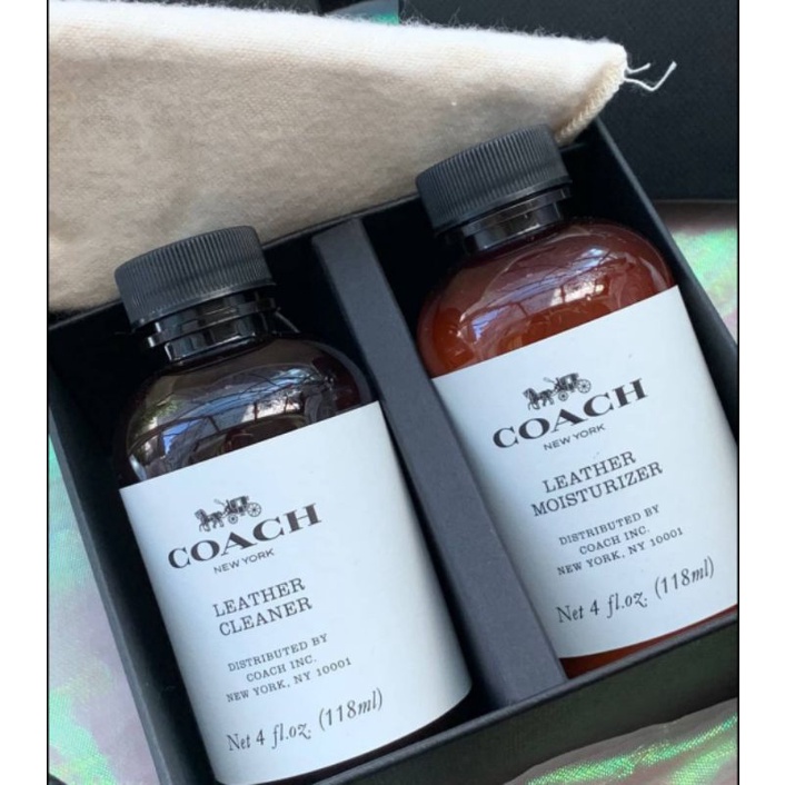 จัดโปร .. coach น้ำยาทำความสะอาดผ้า/หนัง /บำรุงหนัง | Shopee Thailand