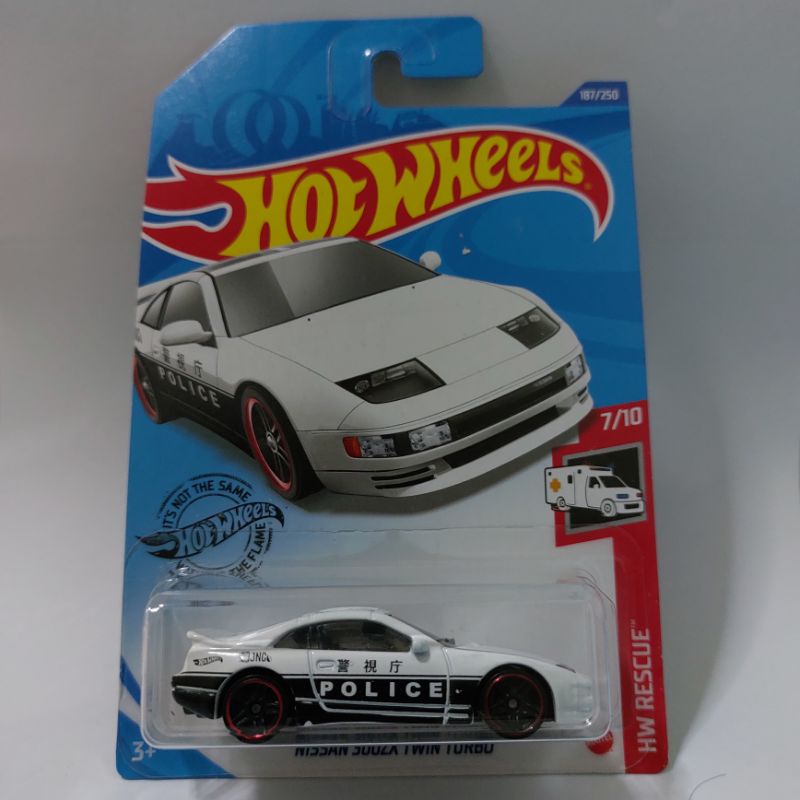 รถเหล็ก Hotwheels NISSAN 300ZX TWIN TURBO police (ib51) | Shopee Thailand