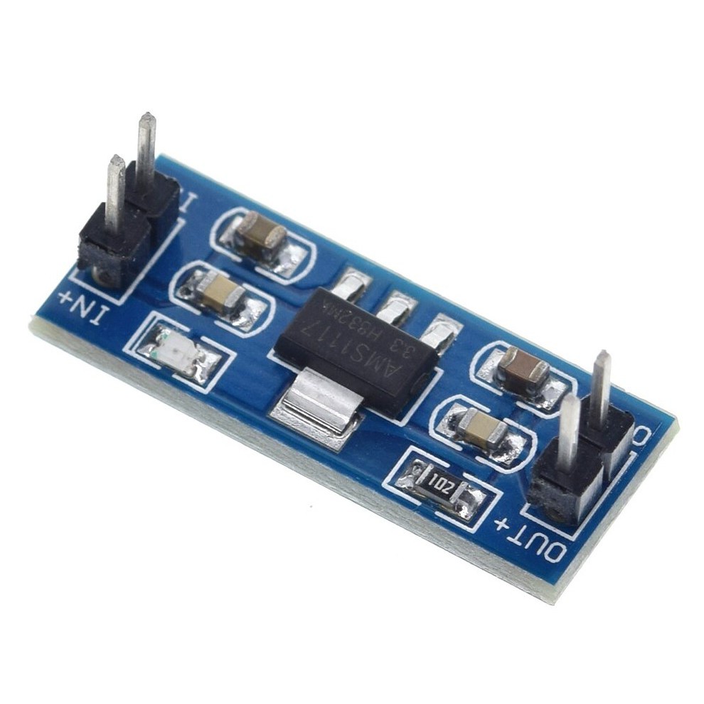 LM1117 AMS1117 4.5-7V turn 3.3V DC-DC Step Down Power Supply Module | Shopee Thailand