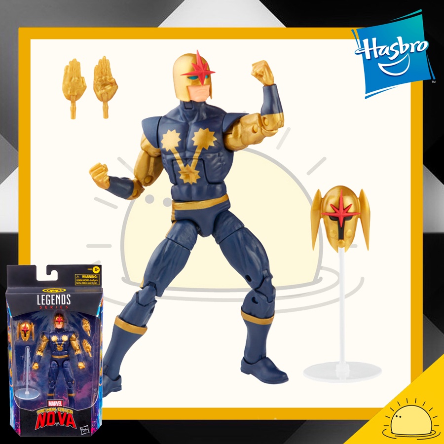 HASBRO MARVEL LEGENDS EXCLUSIVE ACTION FIGURE - NOVA 6 INCH | Shopee ...