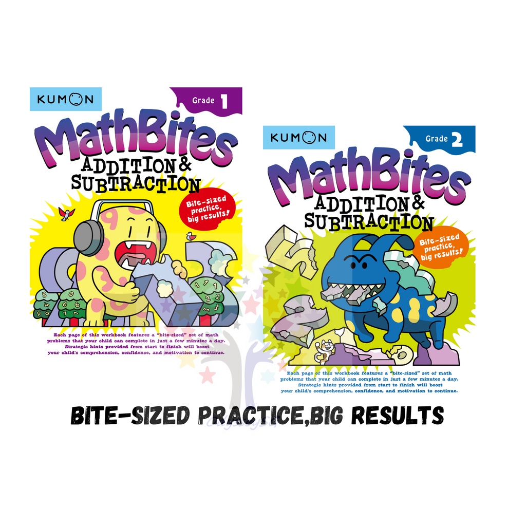 Kumon Math Bites : การบวก/ลบ - แบบฝึกหัดคณิตศาสตร์ขนาดกัด - ชั้นประถม ...