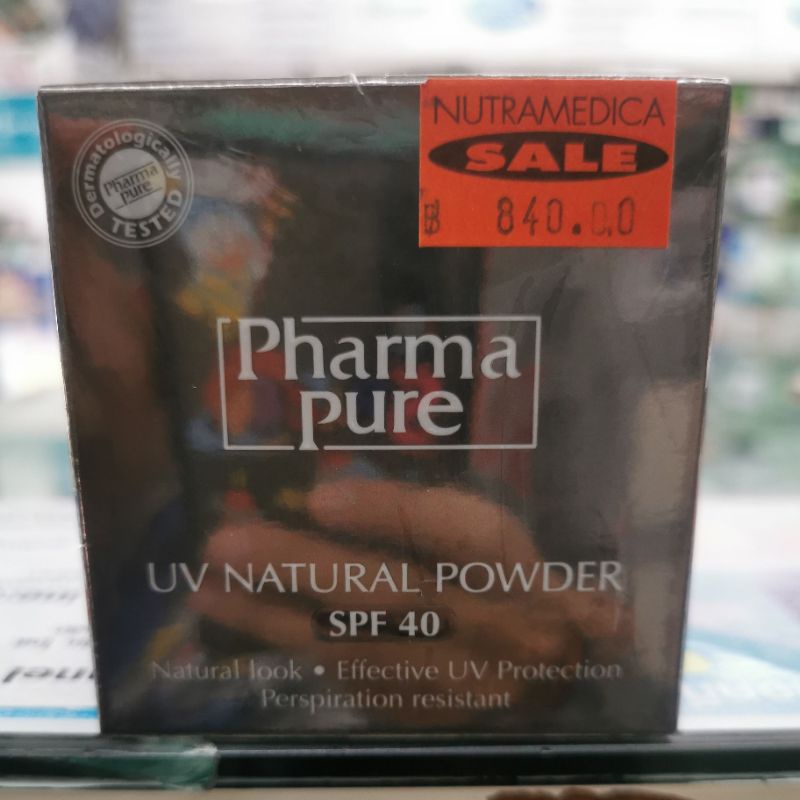 ราคาพิเศษ 599 แพ็ค2ตลับ Pharmapure UV Natural Powder SPF 40 | Shopee ...