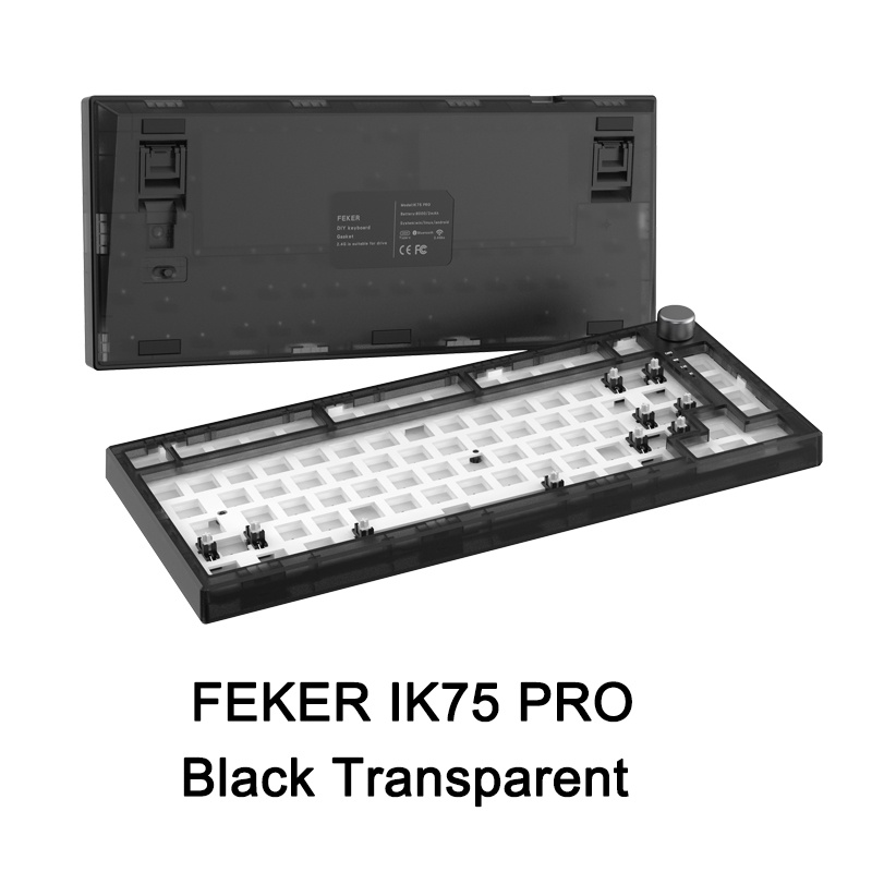 Feker ik75 pro ชุดคีย์บอร์ดไร้สาย 3 โหมด RGB สําหรับ Cherry Gateron ...