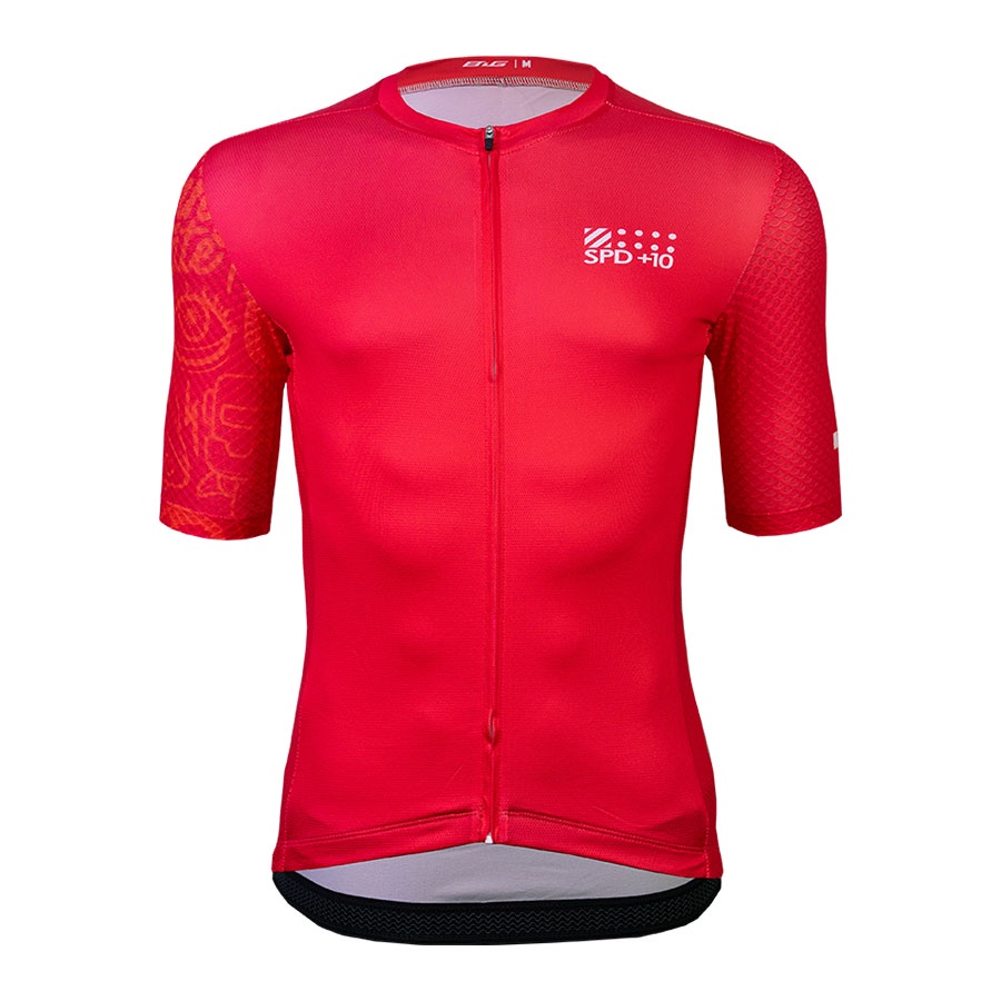 เสื้อจักรยาน BIG Jersey รุ่น SPD+10 RED (Aero Type) | Shopee Thailand