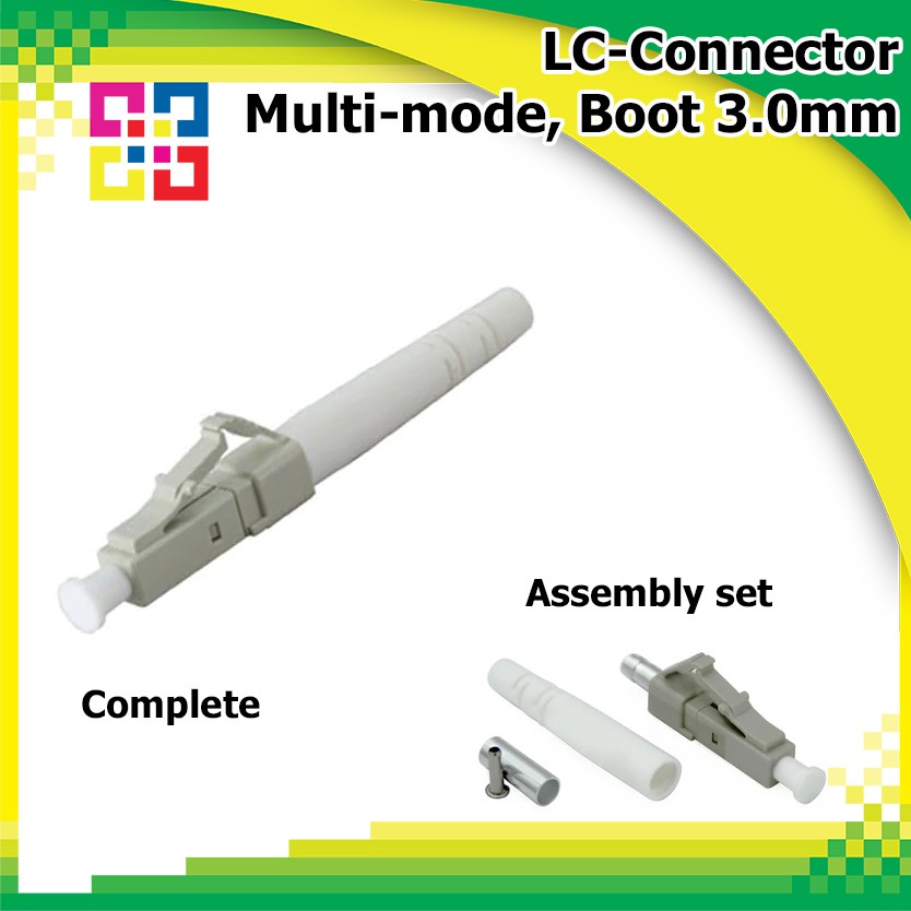 LC-Connector Multi-mode, Simplex Boot OD:3.0mm - BISMON 4อัน/แพ็ค ...