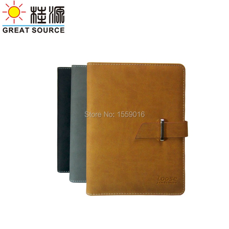 Matt Leather Portfolio A5 Loose Leaf Notebook Cover Folder Sheet ...