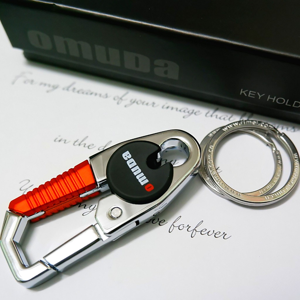 พวงกุญแจ รถยนต์ มอไซด์ OMUDA 3747 งานแข็งแรงทนทาน(พร้อมห่วง2ชิ้น) | Shopee Thailand
