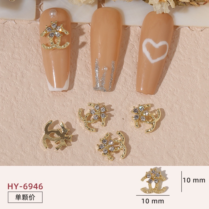 อุปกรณ์ตกแต่งเล็บ เพชรอัลลอย รูปหมี สําหรับตกแต่งเล็บ | Shopee Thailand