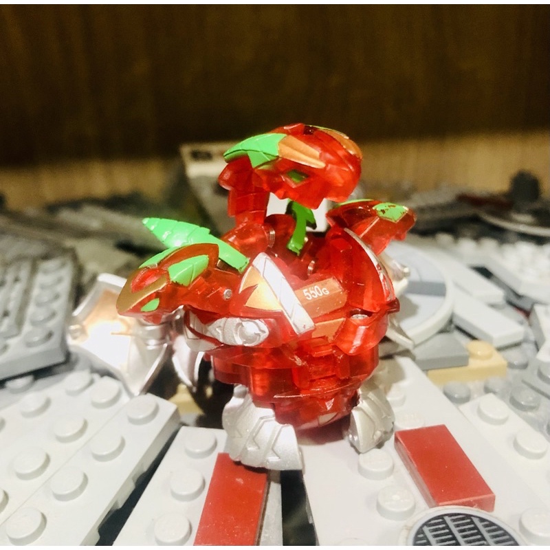 Bakugan Battle Brawlers Knight Percival Clear Red Version ( spin) #บาคุ ...