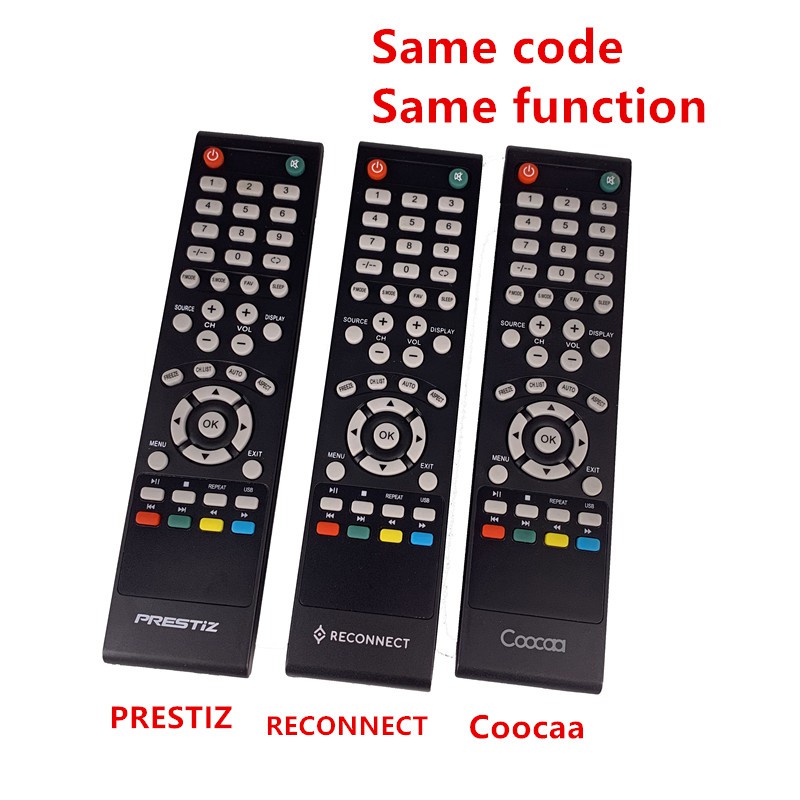 Prestiz ใหม่สําหรับ PRESTIZ TV LED tv รีโมทคอนโทรล Fernbedienung (ปุ่ม ...
