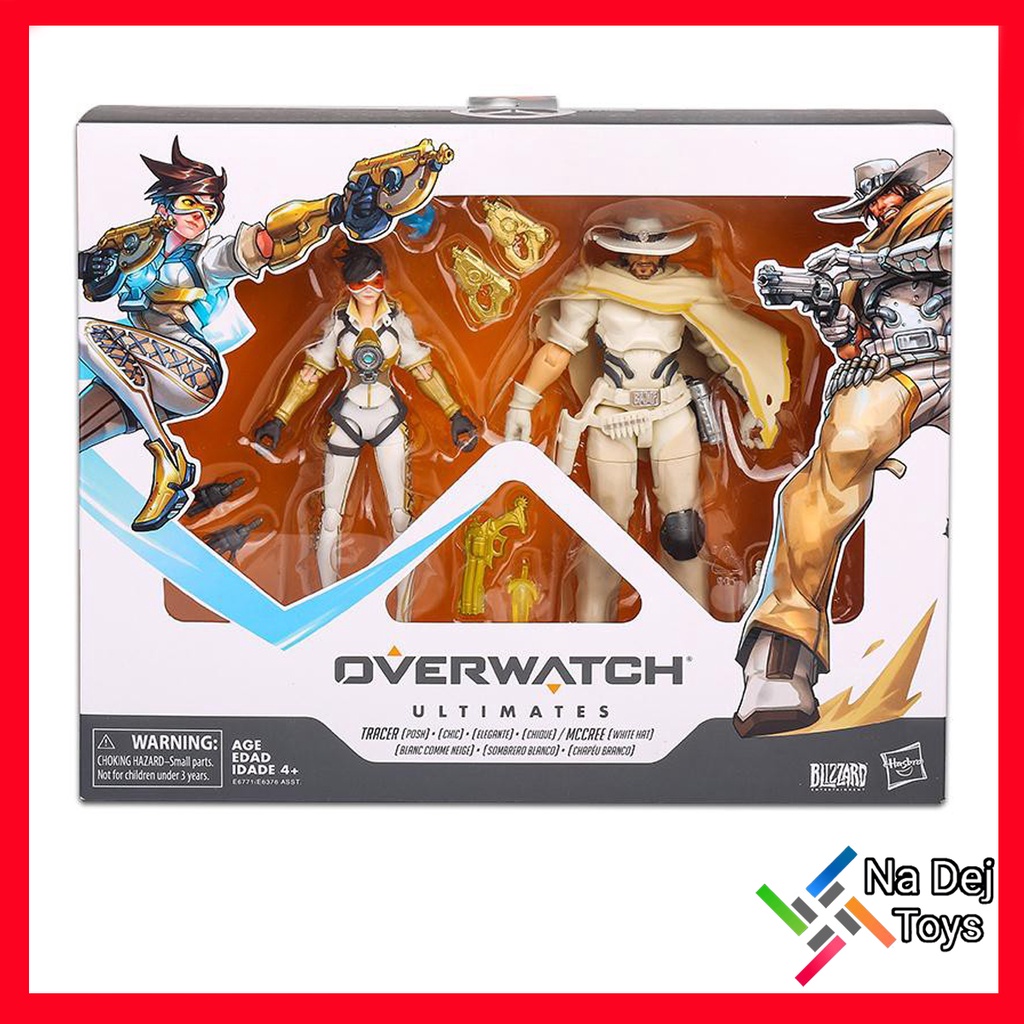 Hasbro Overwatch Ultimates Series TRACER and McCREE Dual Pack 6" figure ...