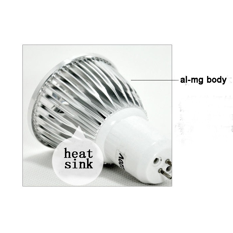 หลอดไฟสปอตไลท์ COB LED MR16 GU5.3 GU10 AC 220V AC DC 12V 3W 5W 7W ความสว่างสูง | Shopee Thailand