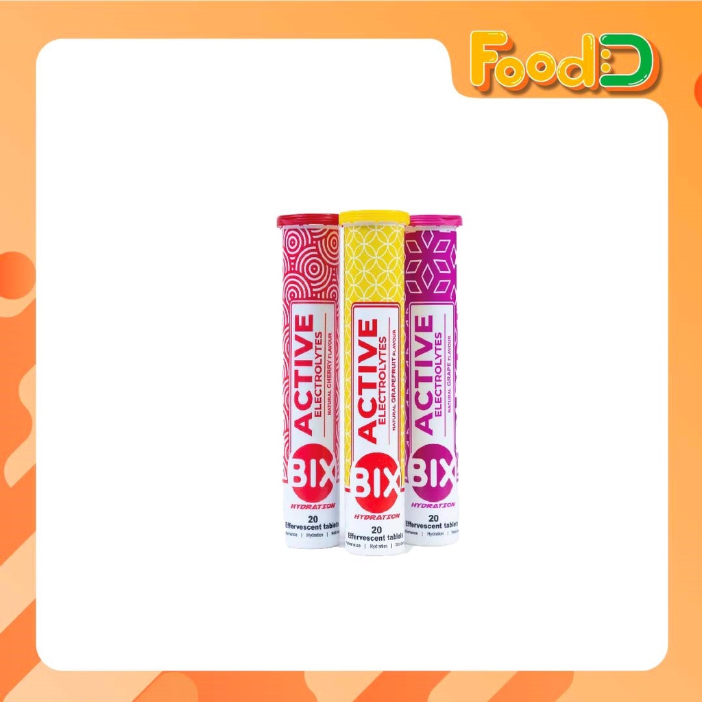 BIX Active Electrolyte drink เครื่องดื่มให้เกลือแร่ ปรับสมดุลอิเล็กโตรไลต์ให้ร่างกาย จากการ ...
