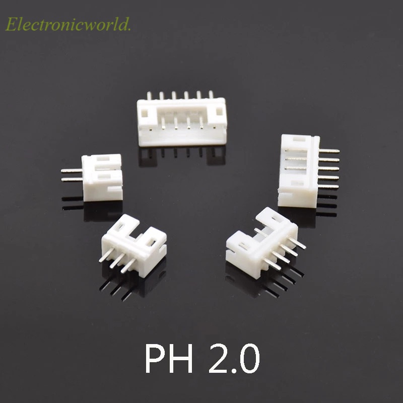 Jst PH 2.0 2P 3 4 5 6 7 8 9P 12 pin Header 2.0mm male อุปกรณ์เชื่อมต่อ PH2.0 2มม. เชื่อมต่อ PH-A ...
