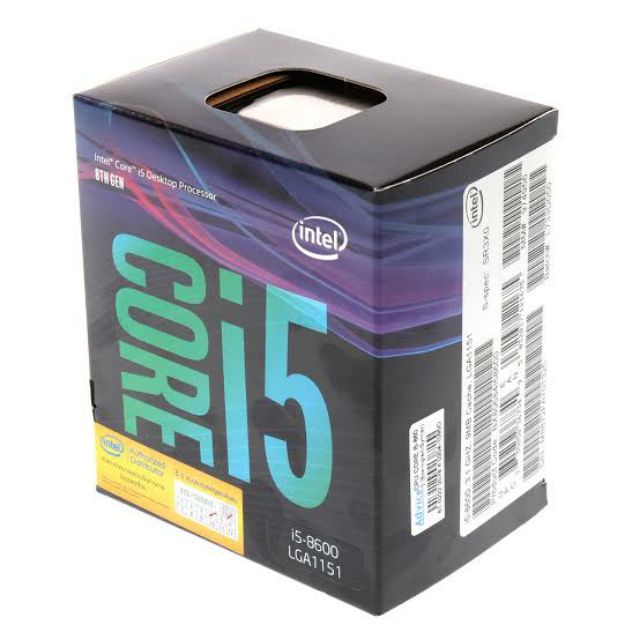CPU Intel Core i5 8600 ของใหม่ไม่ผ่านการใช้งาน | Shopee Thailand