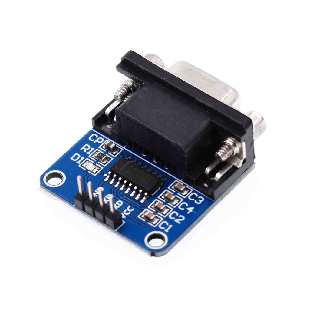 โมดูลแปลงพอร์ตอนุกรม MAX3232 RS232 เป็น TTL DB9 MAX232 1 ชิ้น | Shopee ...