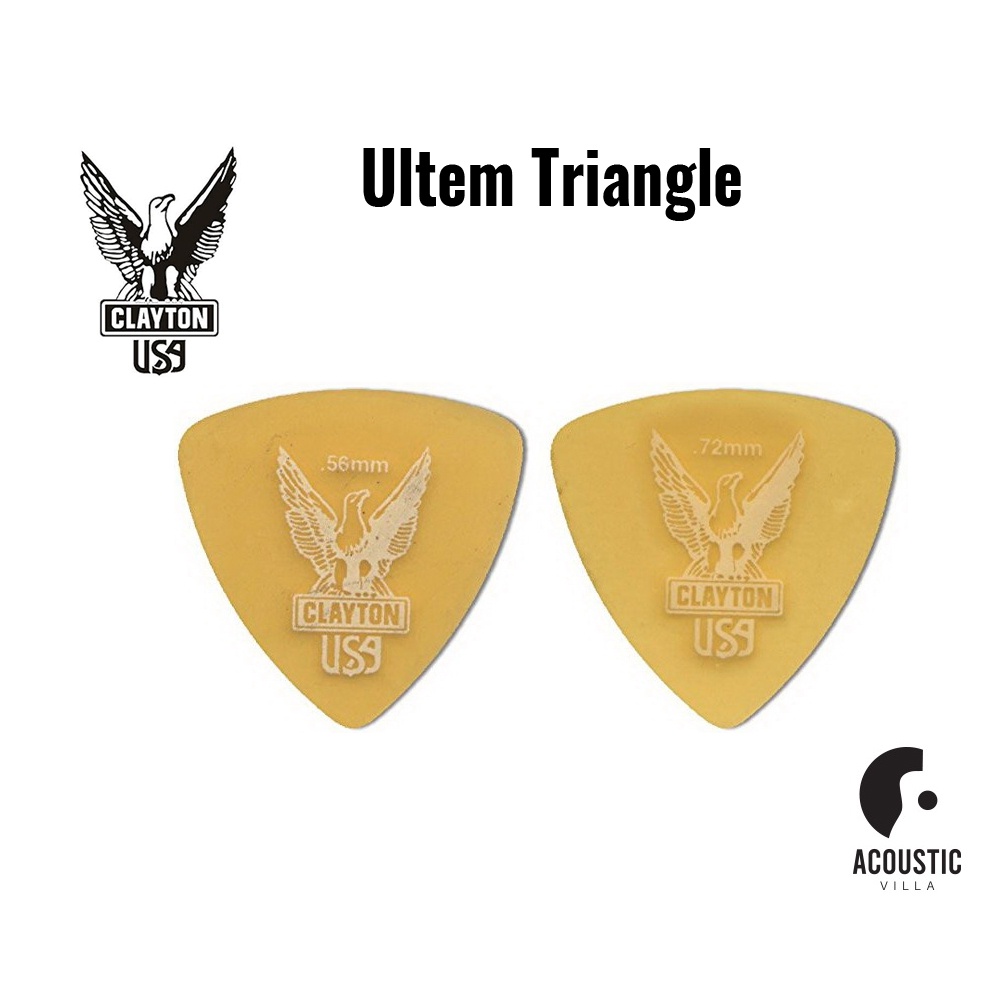 ปิ๊กกีตาร์ Clayton Ultem Triangle Picks | Shopee Thailand