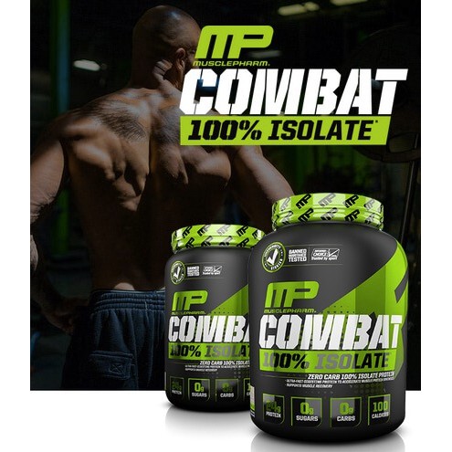 MusclePharm Combat 100% Isolate (2ปอนด์) เวย์ไอโซเลท | Shopee Thailand