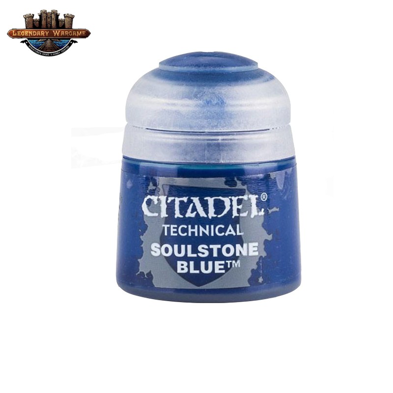 [P360พร้อมส่ง] Citadel :TECHNICAL: SOULSTONE BLUE (12ML) สีอะคริลิค ...