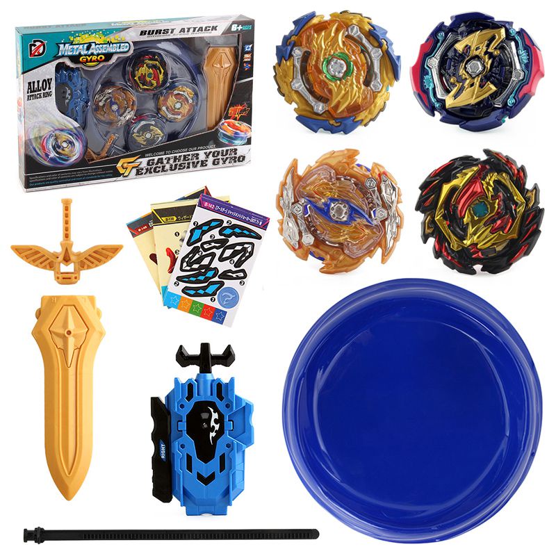 Engaging Beyblade Kids Set With Two Powerful Launchers ไม้บรรทัดแบบมี ...