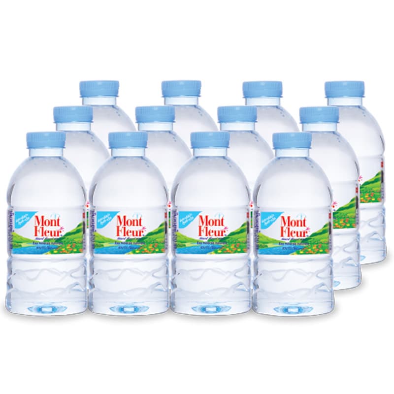 [ Free Delivery ]Mont Fleur Natral Mineral Water 330ml.Pack 12Cash on ...