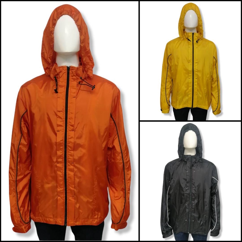 Light jacket hooded nylon jacket เสื้อแจ็กเก็ตมอเตอร์ไซค์ ผ้าไนลอน กัน ...