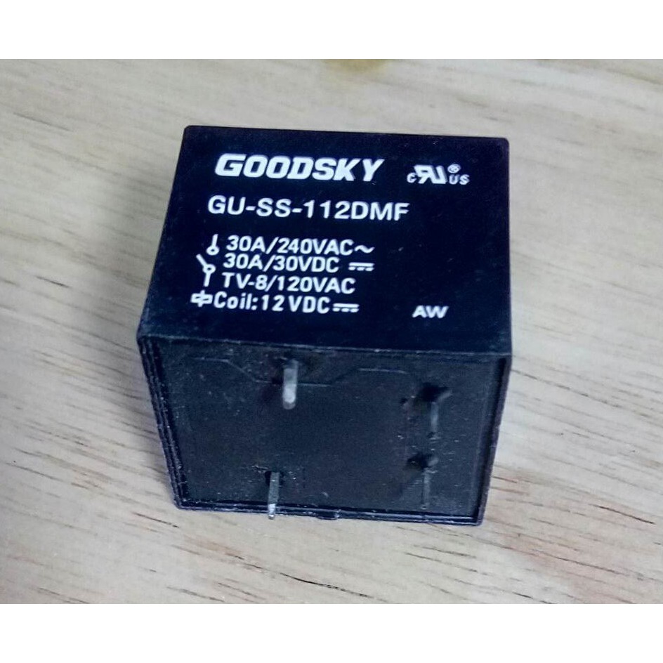 รีเลย์ 12 vdc contact 30a goodsky | Shopee Thailand