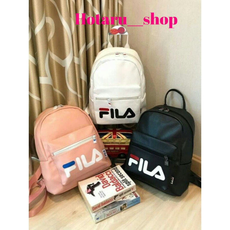 FILA CLASSIC Backpack Sack แบรนด์ดังจากอิตาลี กระเป๋าเป้สะพายขนาดกลาง ...