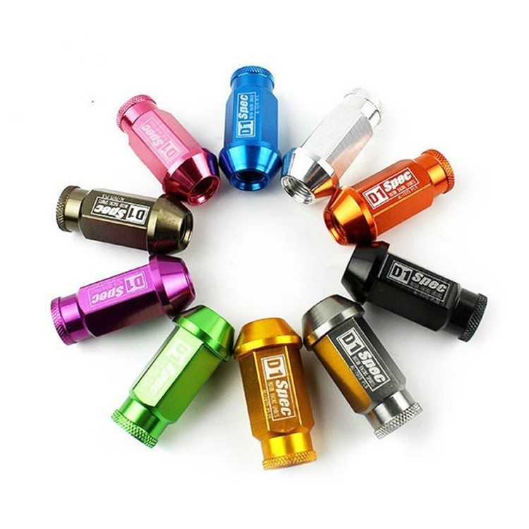 20 ชิ้น D1 Spec JDM Racing ล้อ Lug Nuts สกรู M12X1.5 สําหรับ Honda Ford ...