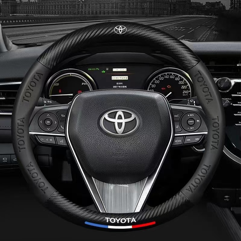 Cod ฝาครอบพวงมาลัย toyota หนัง toyota Vios Wigo lnnova rav4 hiace hilux ...
