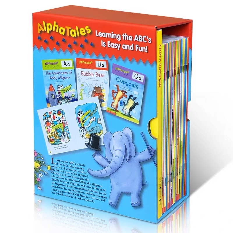 Scholastic Readers AlphaTales/Sight Word/Phonics/Grammar/Number Tales ...