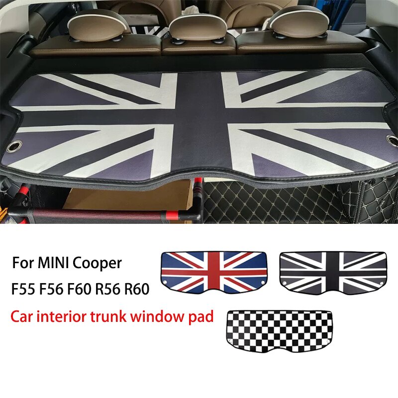 ภายในรถ Trunk หน้าต่าง Pad สําหรับ MINI COOPER S ONE F55 F56 F66 F65 ...